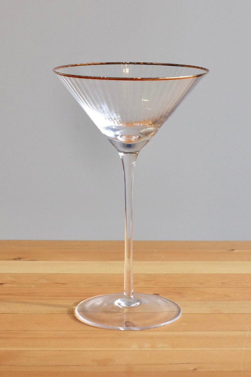 Viski Meridian Martini Glasses Vine Arts