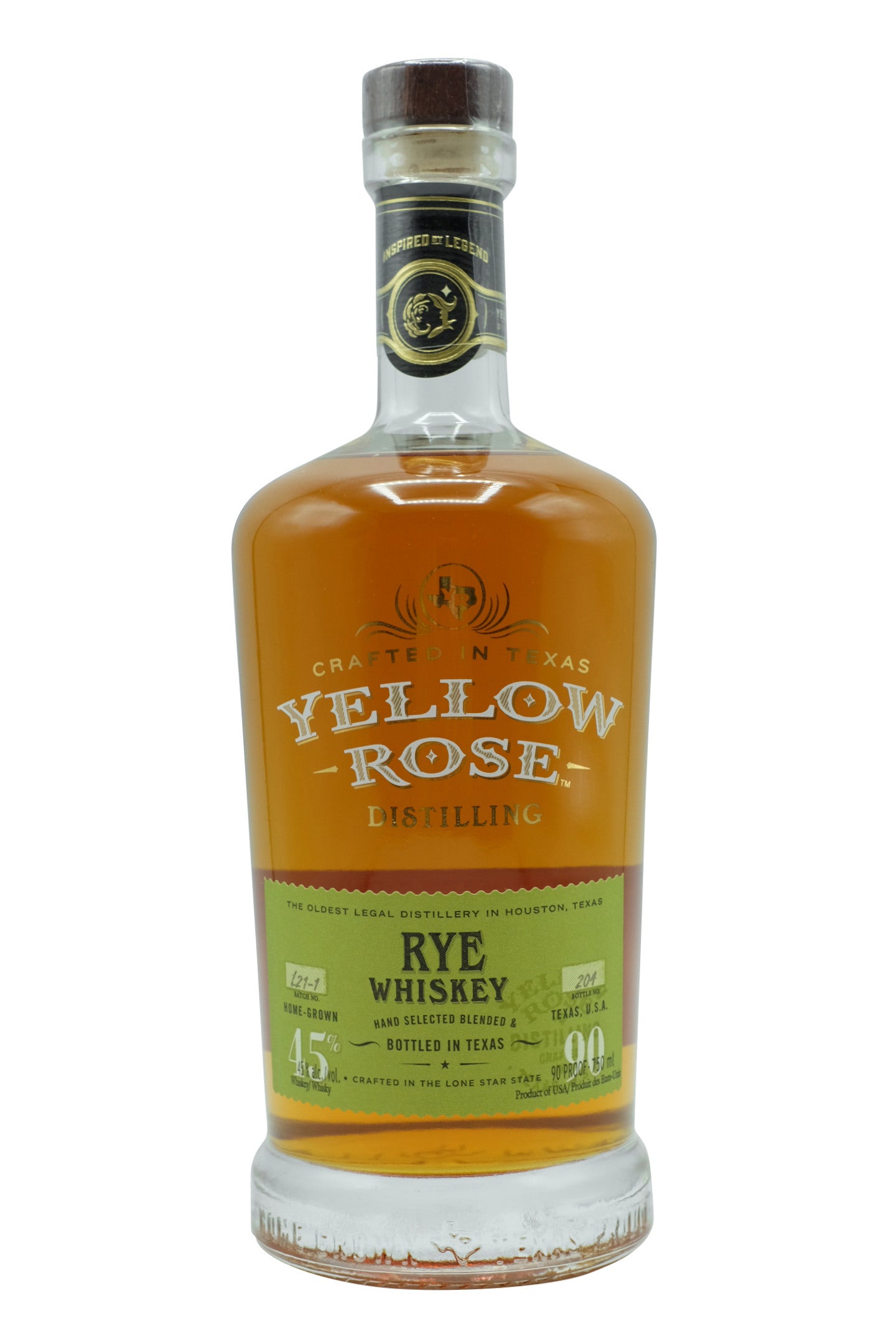 Yellow Rose Rye Whiskey – Vine Arts