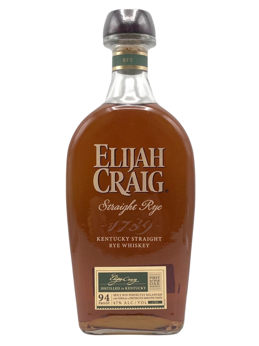 Elijah Craig Rye – Vine Arts