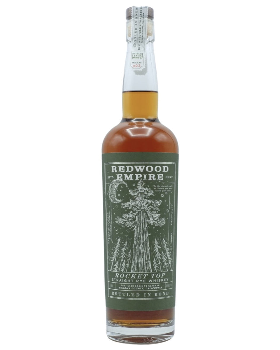 Redwood Empire Rocket Top Rye Whiskey – Vine Arts