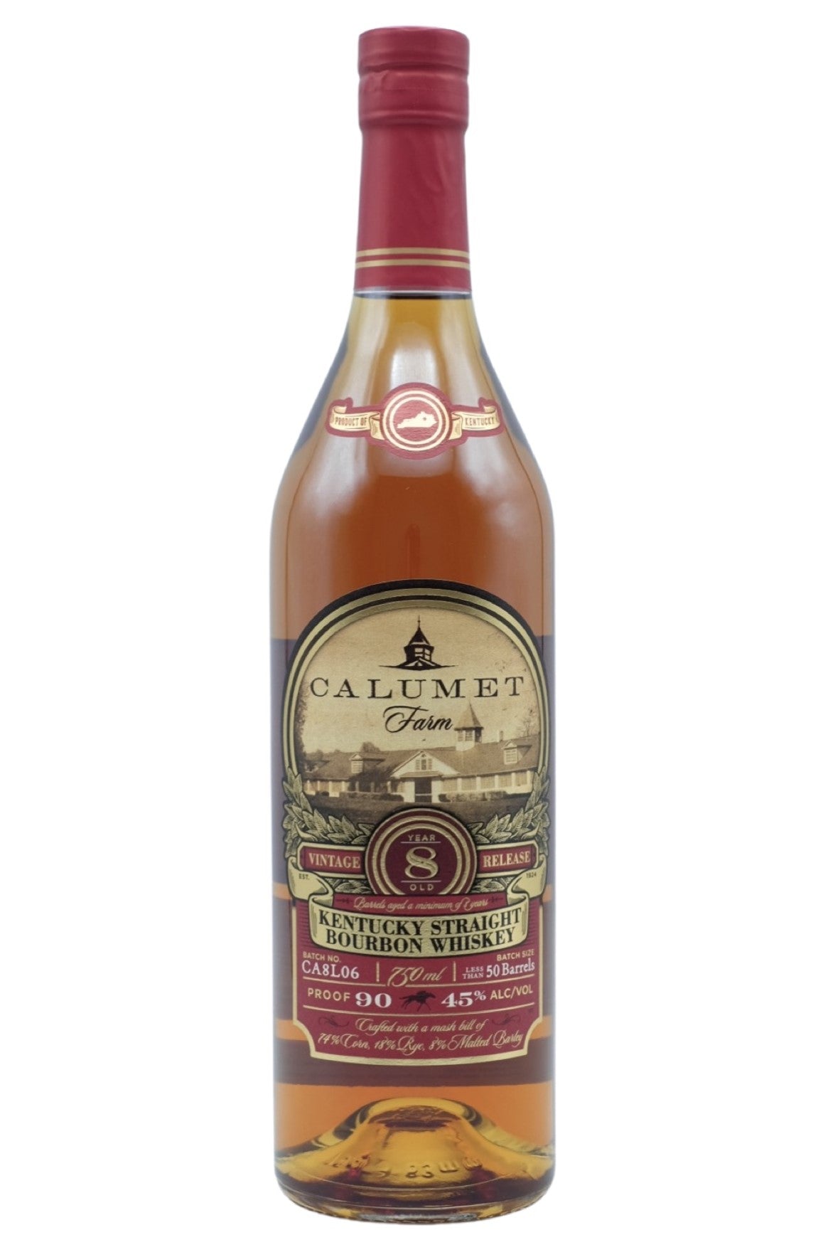 Calumet Farm 8 Year Old Bourbon – Vine Arts